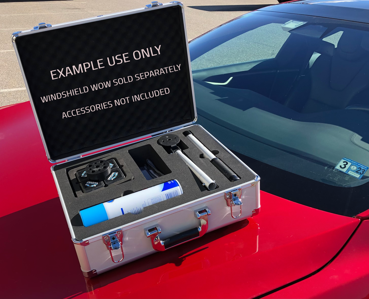 Aluminum Storage Case w/ Foam Compartments – Windshield Wow